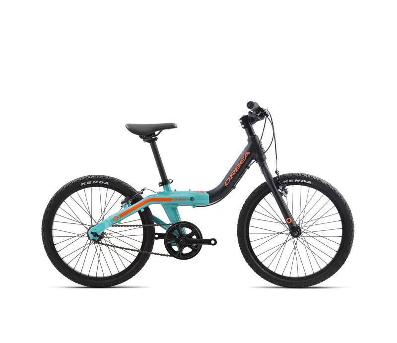 Orbea Grow 2 1V 2019 Kids Bike - Black/Jade/Green