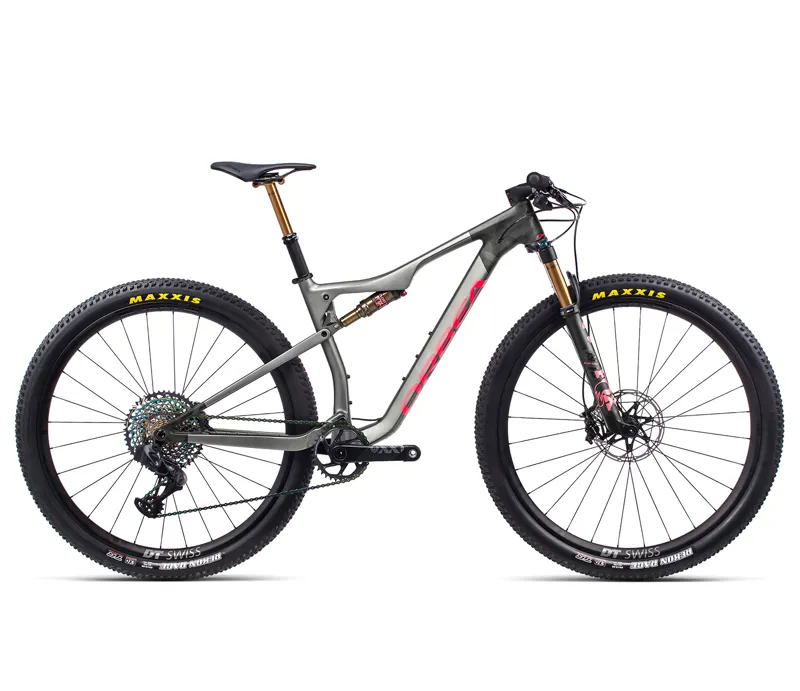 Orbea Oiz M-LTD 29er 2021 Full Suspension MTB - Anthracite/Coral