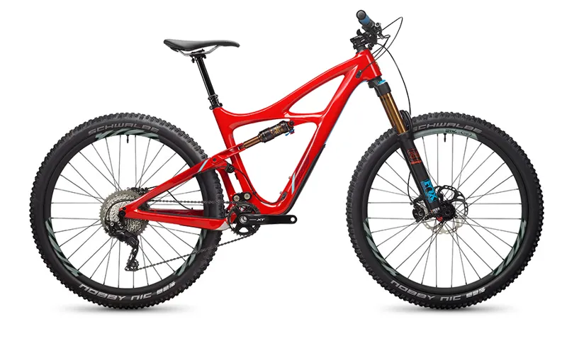 Ibis Mojo 3 X01 Eagle Carbon Wheel 27.5 inch 2018 Full Sus MTB - Red