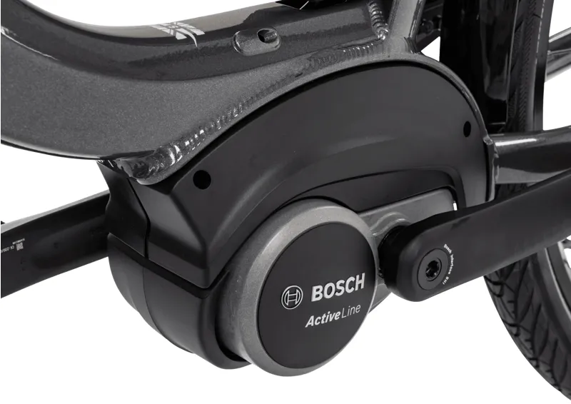 Forme Morley 2E 2022 Unisex Electric Hybrid Bike - Grey/Black