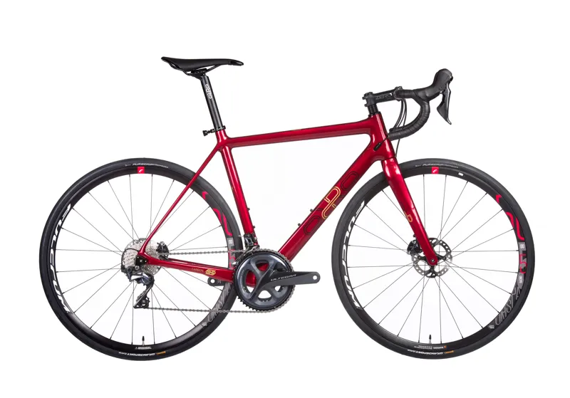 Orro Gold STC Ultegra Di2 Racing 500 Road Bike Red Crystal