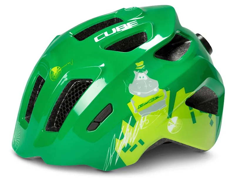 Cube Fink Kids Helmet Green