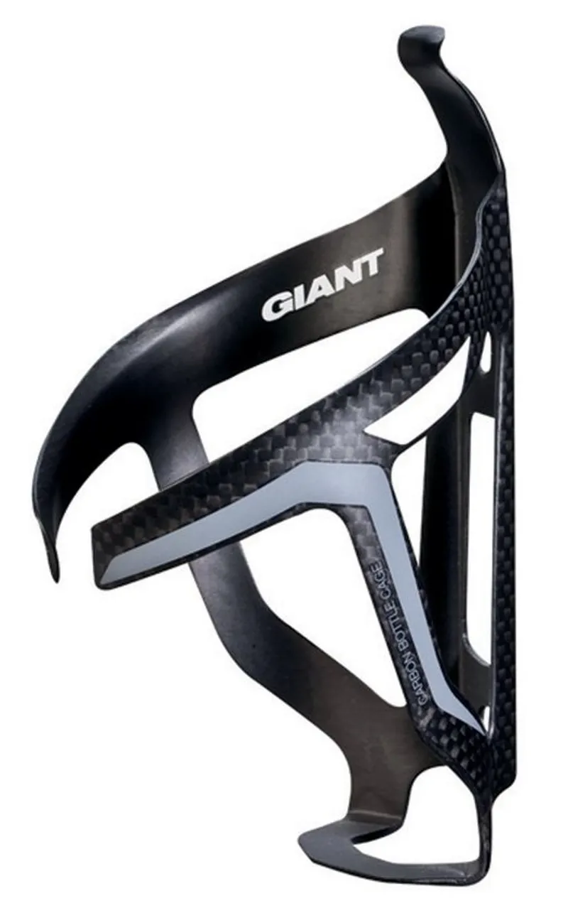 Giant Gateway Pro Open Carbon Water Bottle Cage Black Grey
