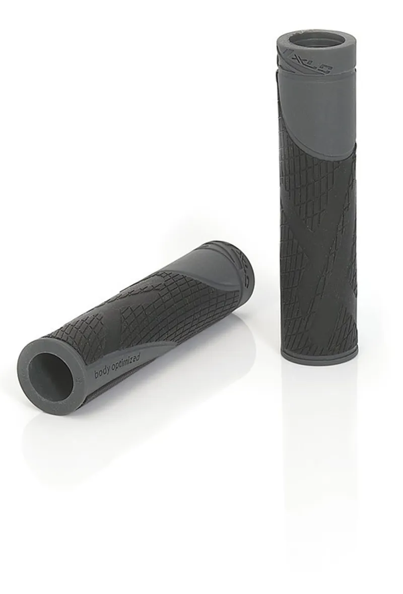 XLC GR-S18 Sport Grips - Black/Grey