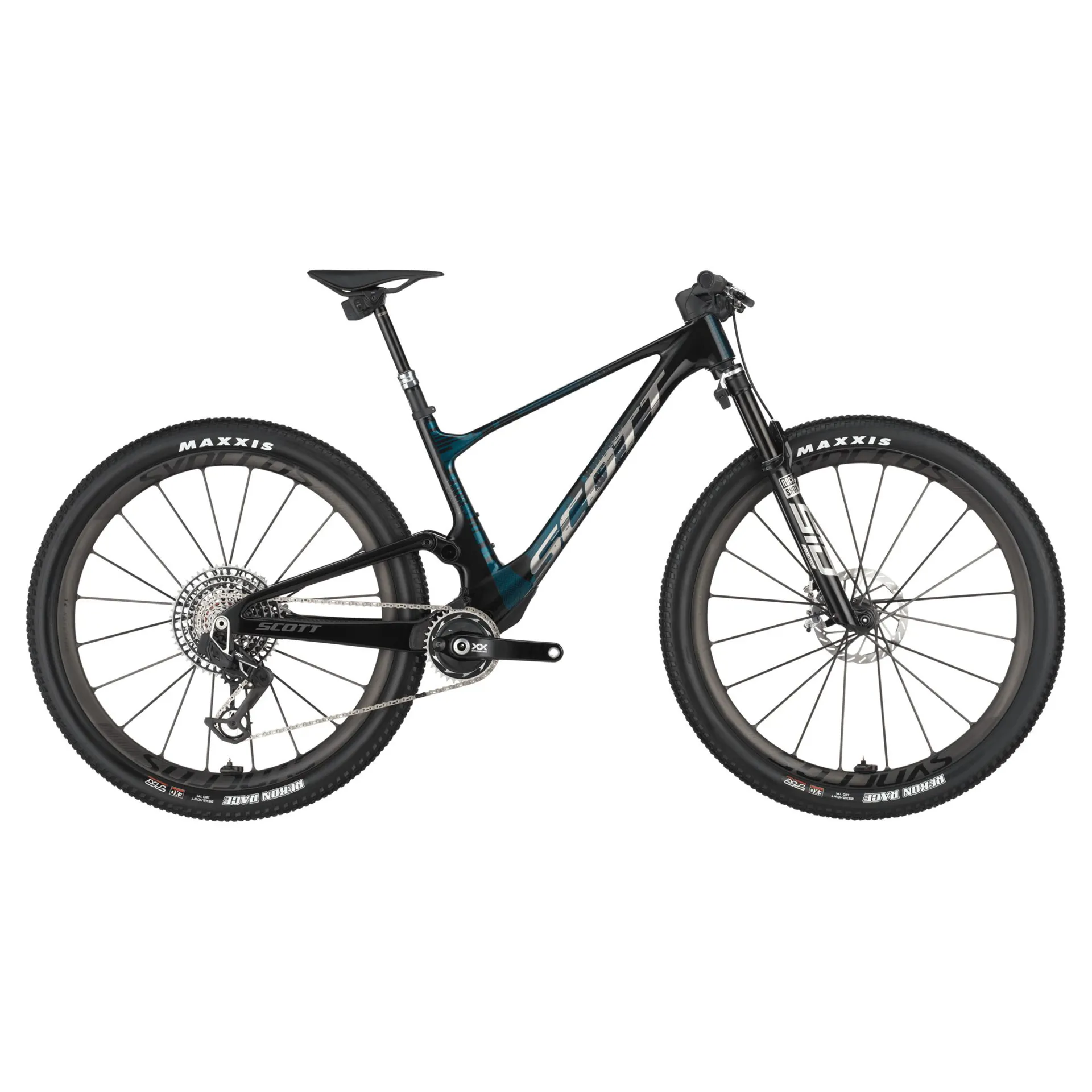Scott Spark RC SL 29er 2025 Full Suspension Mountain Bike - Martin Green