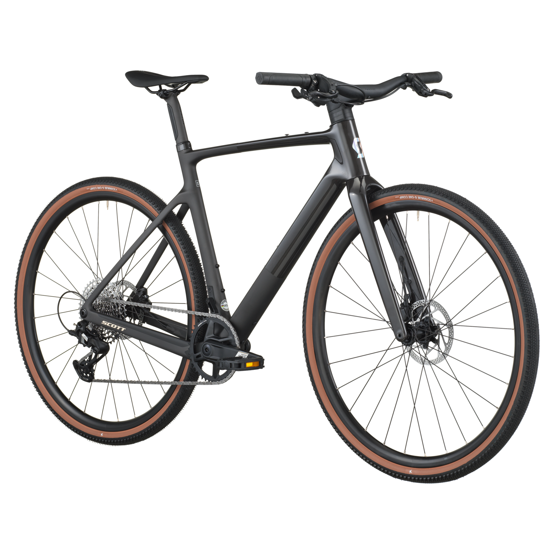 Scott Metrix 10 2026 Carbon Hybrid Bike - Carbon Black