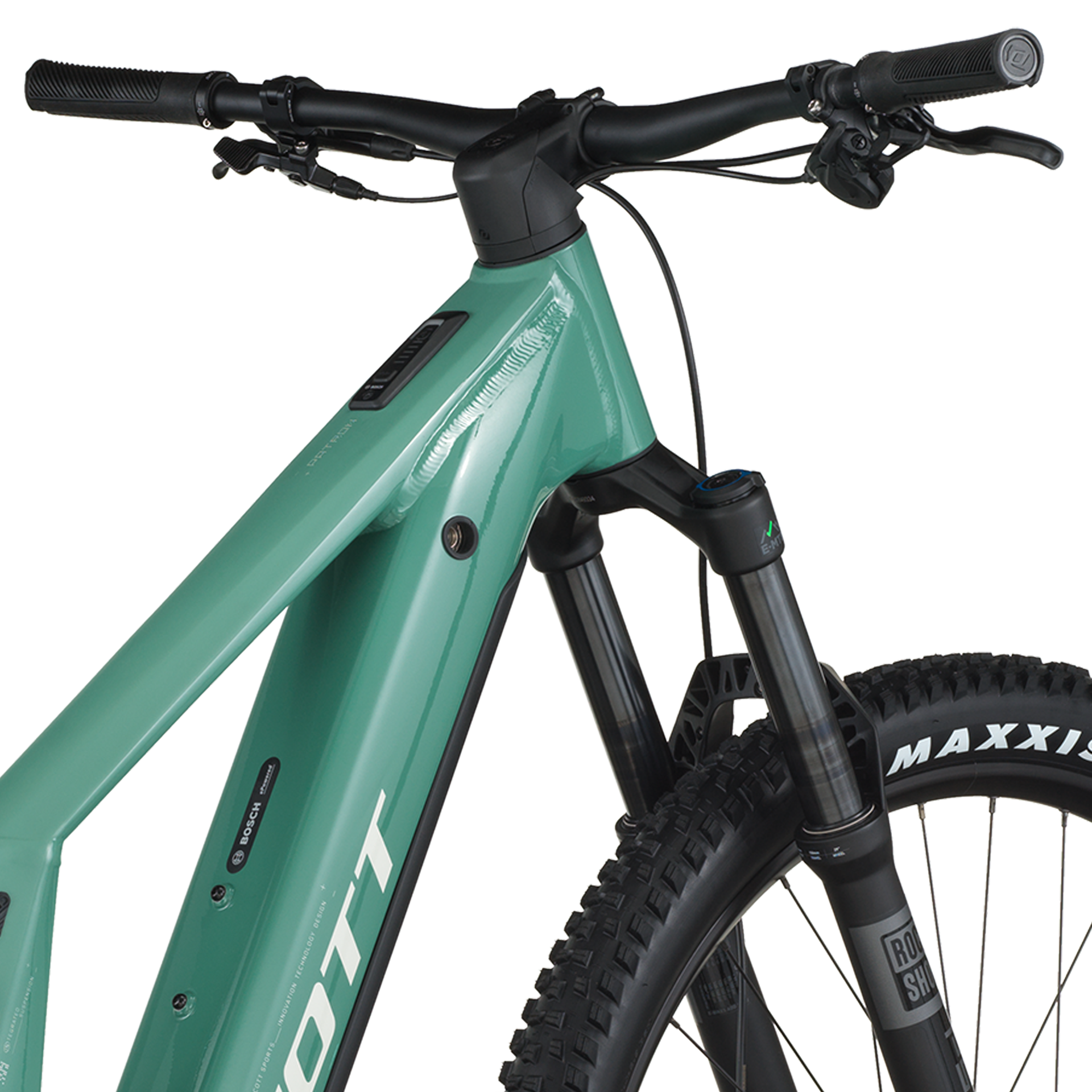 Scott Patron 930 2026 Electric Full Sus Mountain Bike - Safari Green