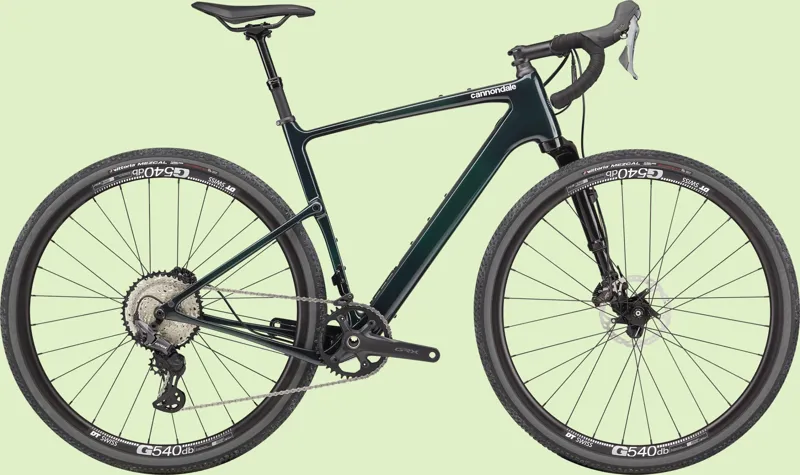 Cannondale Topstone Carbon 2 Lefty Gravel Road Bike - Green