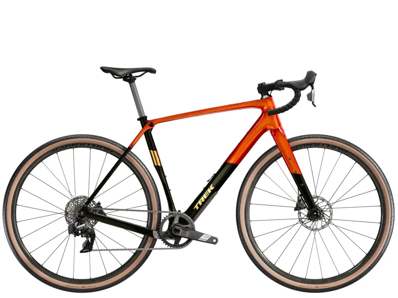 Trek bike orange and black store
