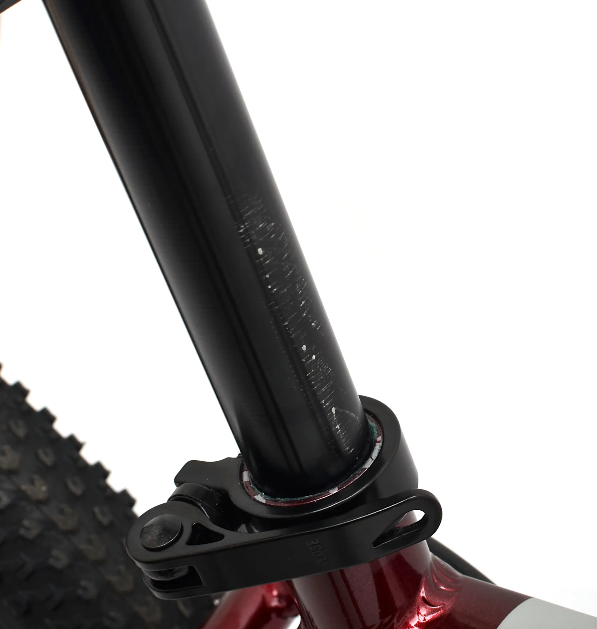 Nearly New Claud Butler Haste E 27.5 2023 Electric MTB - Red - 18 inch