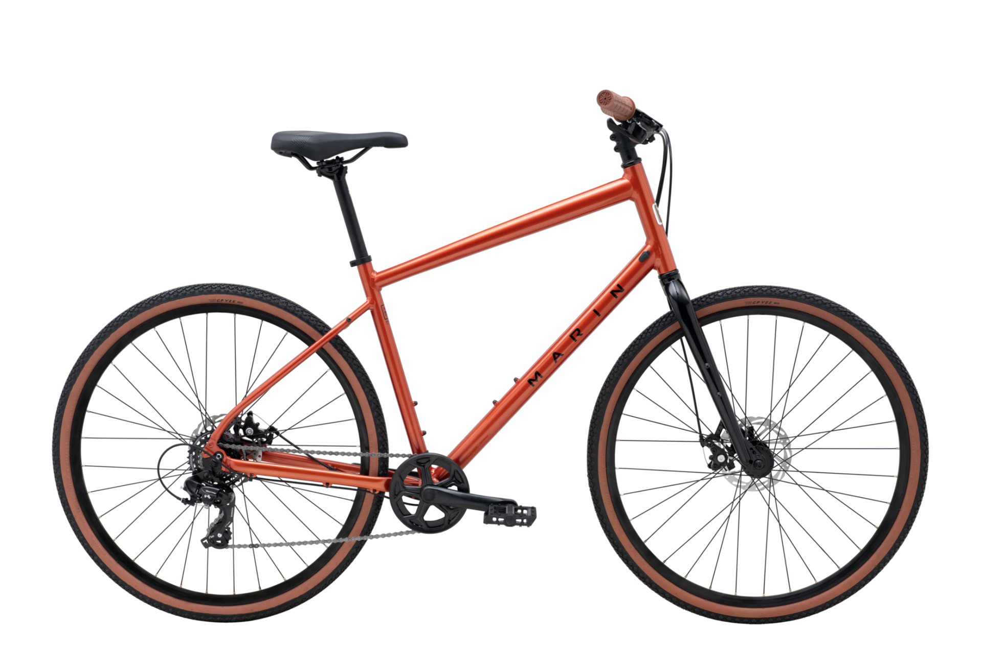 Marin Kentfield 1 2026 Hybrid Bike - Orange