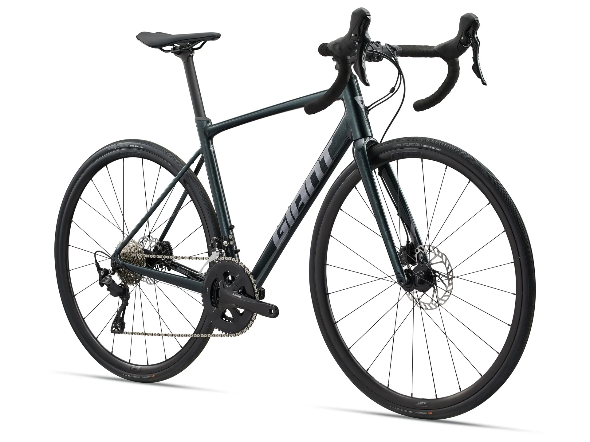 Giant Contend SL 1 Disc 2026 Road Bike - Asphalt Green
