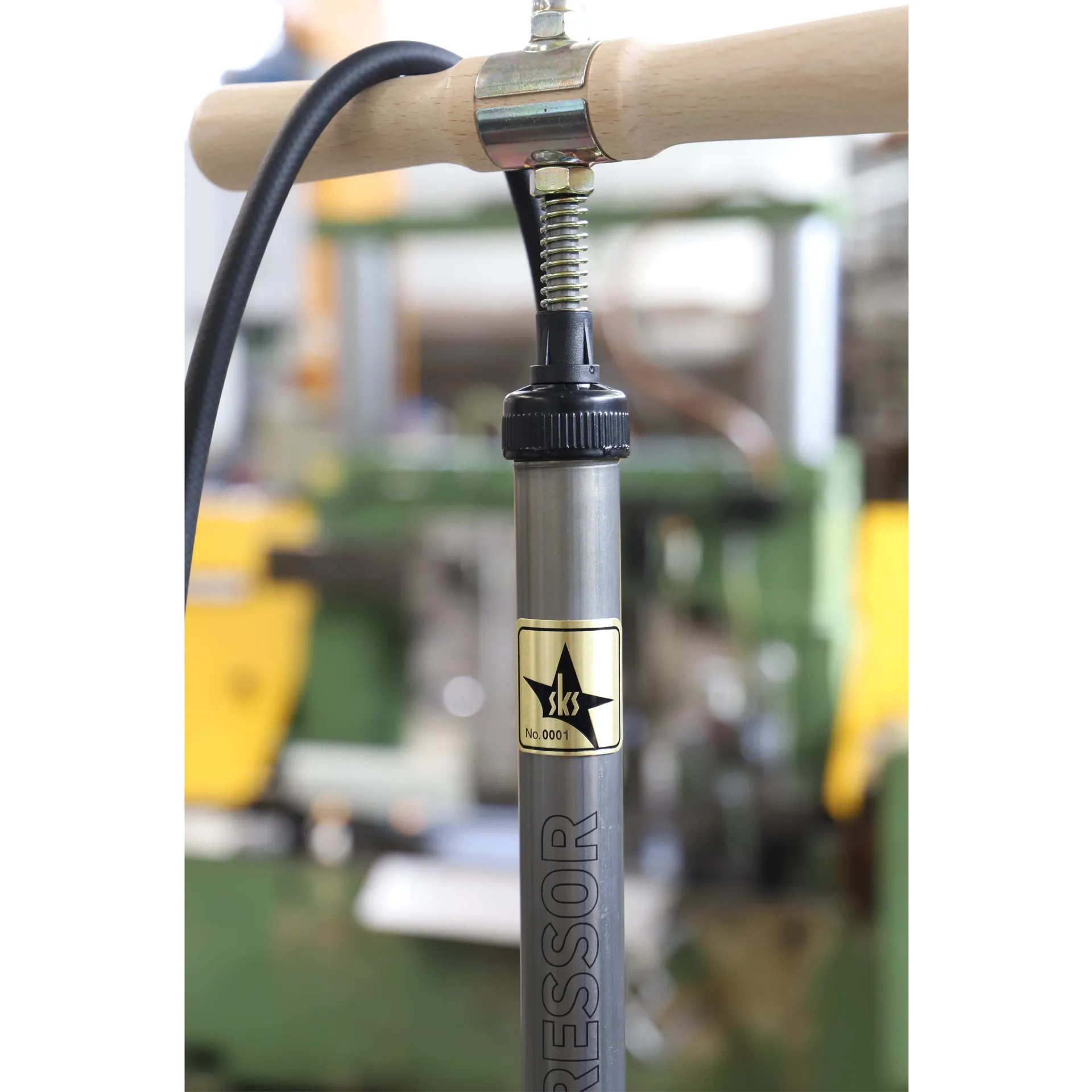 SKS Renkompressor 60 Track Pump - Silver