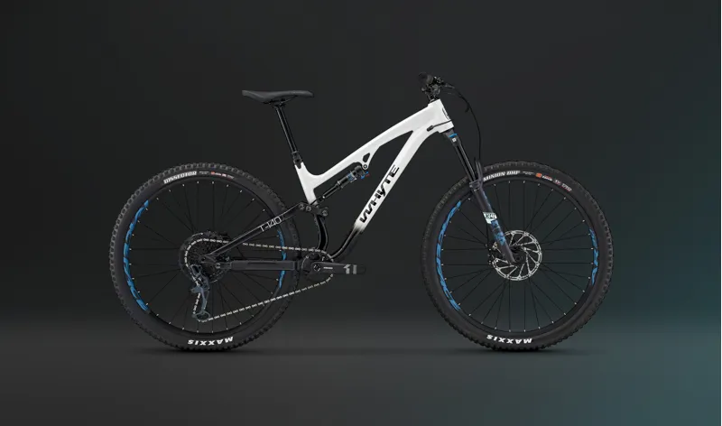 Whyte T 140 RS 29er 2025 Full Suspension Mountain Bike White Black
