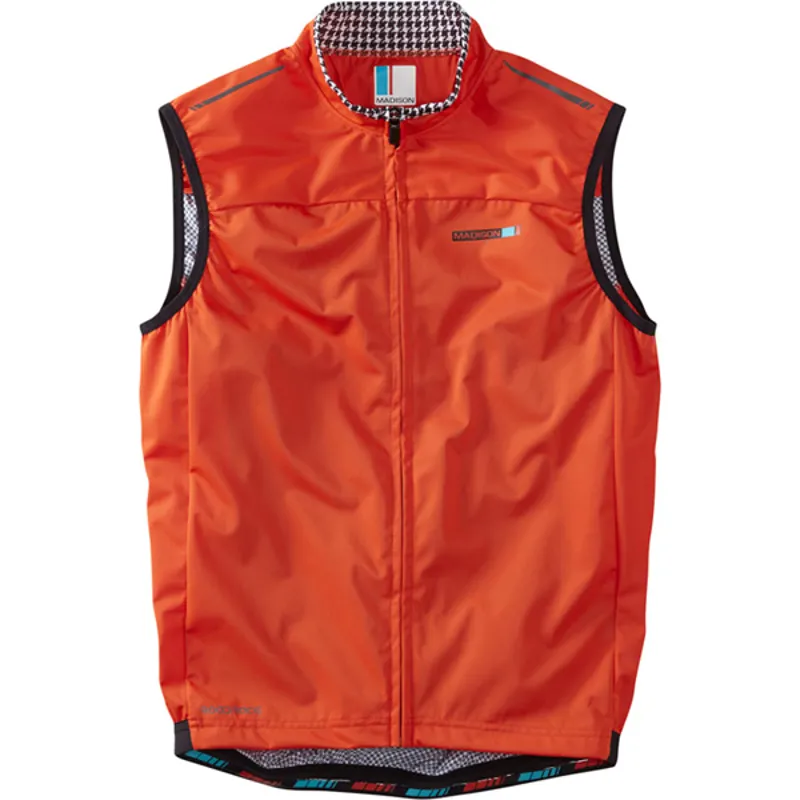 Madison RoadRace Windtech Gilet - Chilli Red