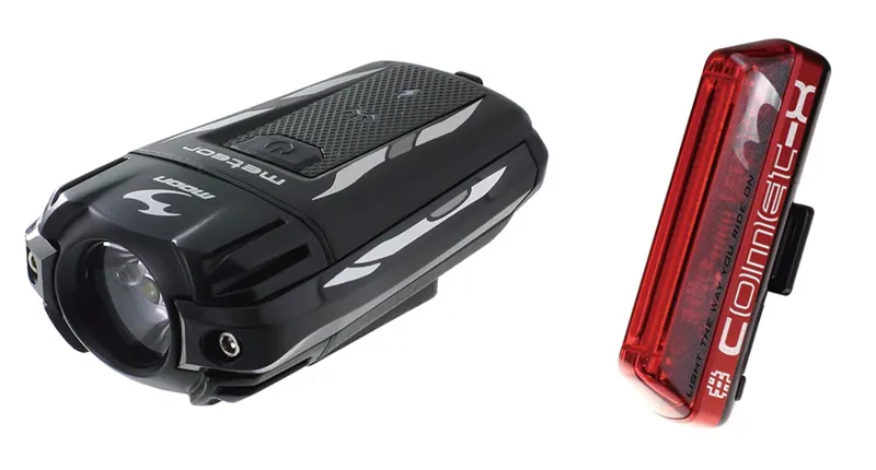 Moon Meteor and Comet-X USB Lightset - Black/Red