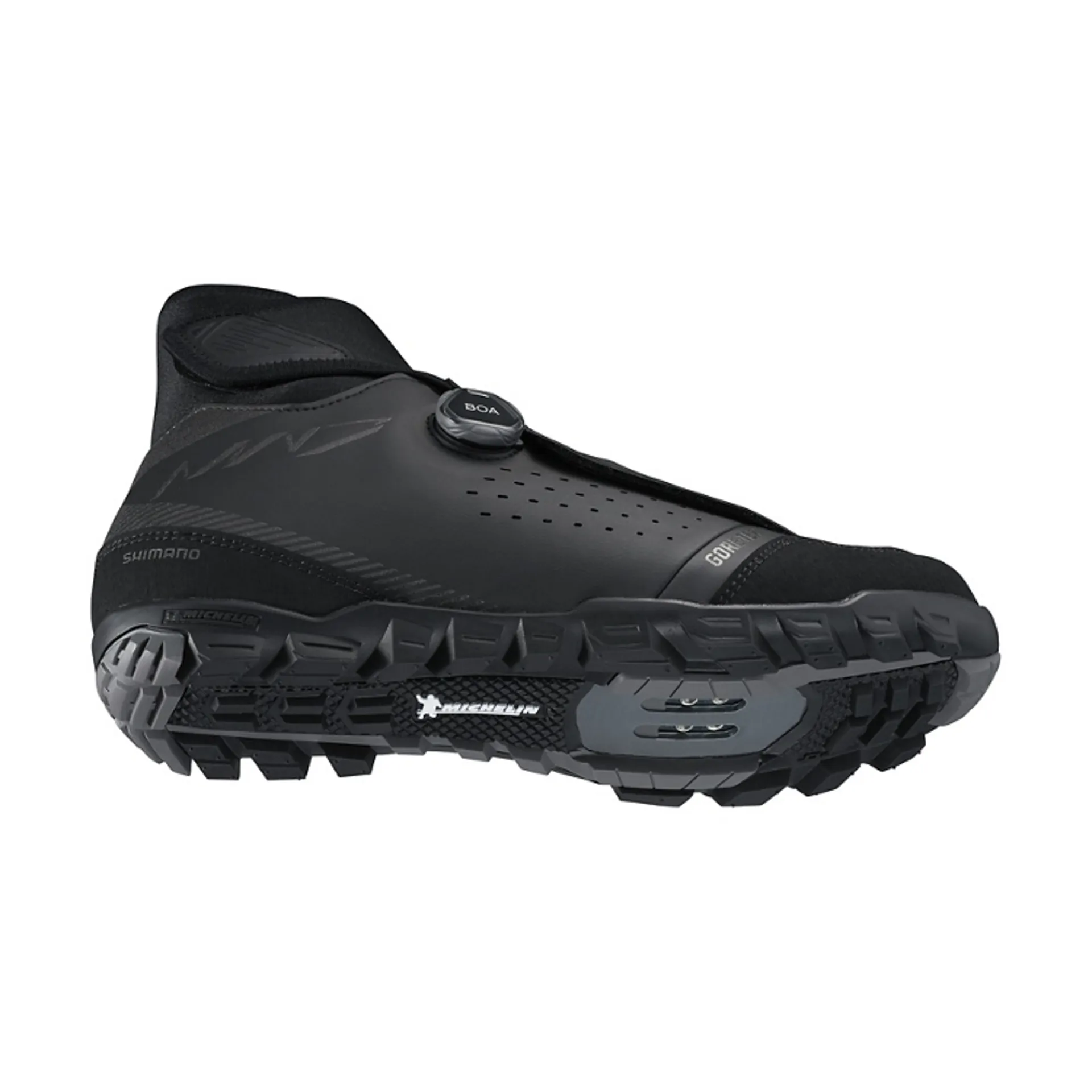 Shimano MW7 Gore-Tex Men's SPD MTB Shoes - Black