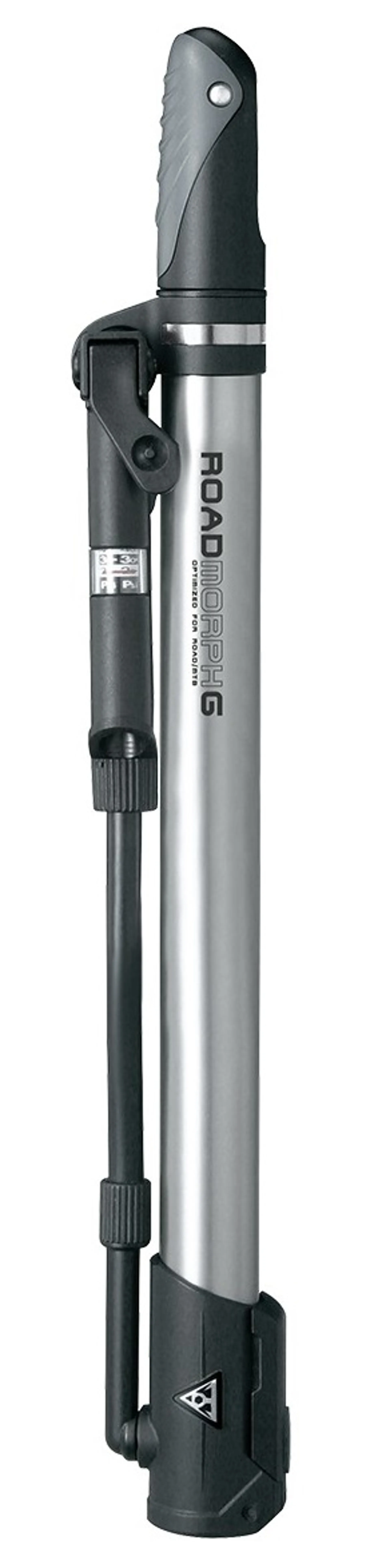 Topeak Road Morph Mini Pump With Gauge and Foot Support