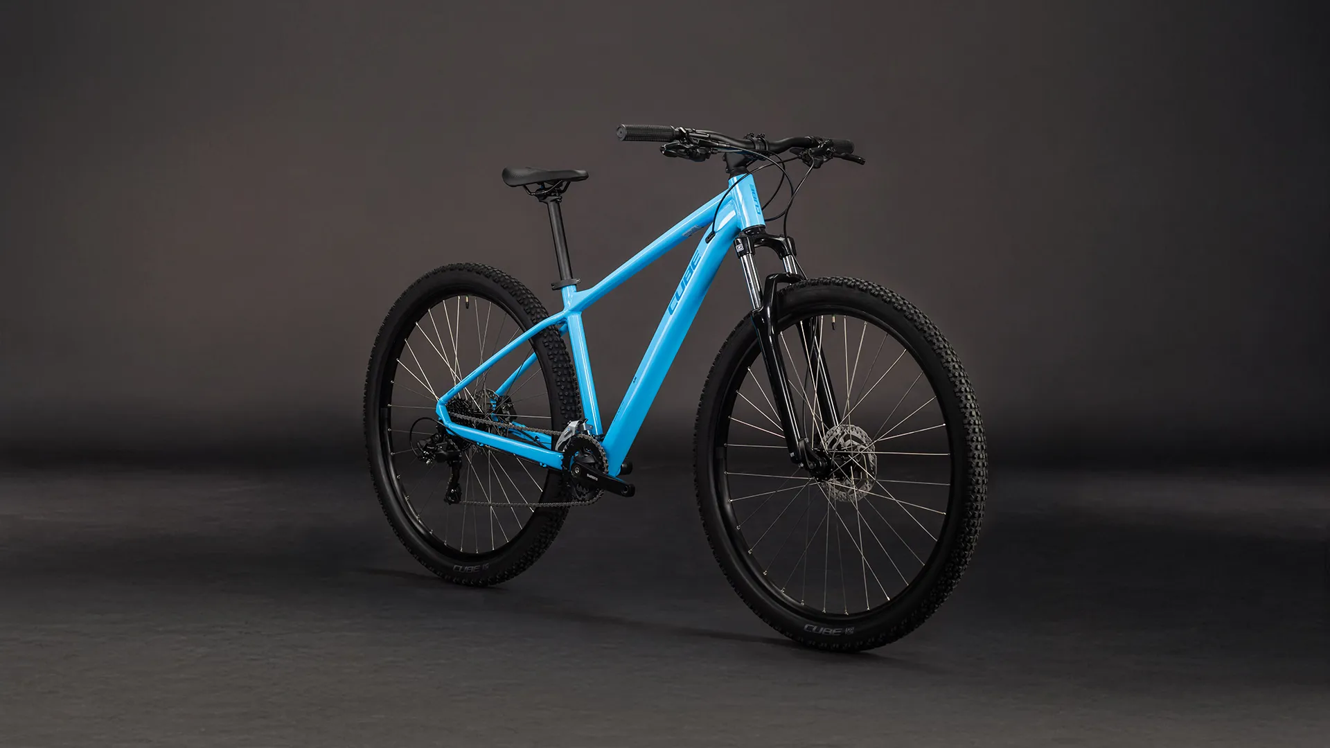 Cube Aim One 27.5/29er 2026 Hardtail Mountain Bike - Marlinblue/Reflex