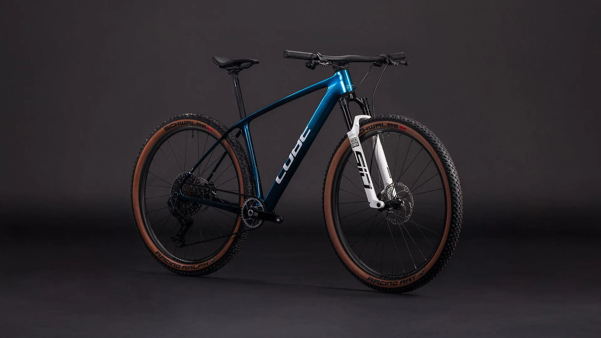 Cube Phenix C:68X Race 29er 2026 Carbon Hardtail Mountain Bike - Chromeblue