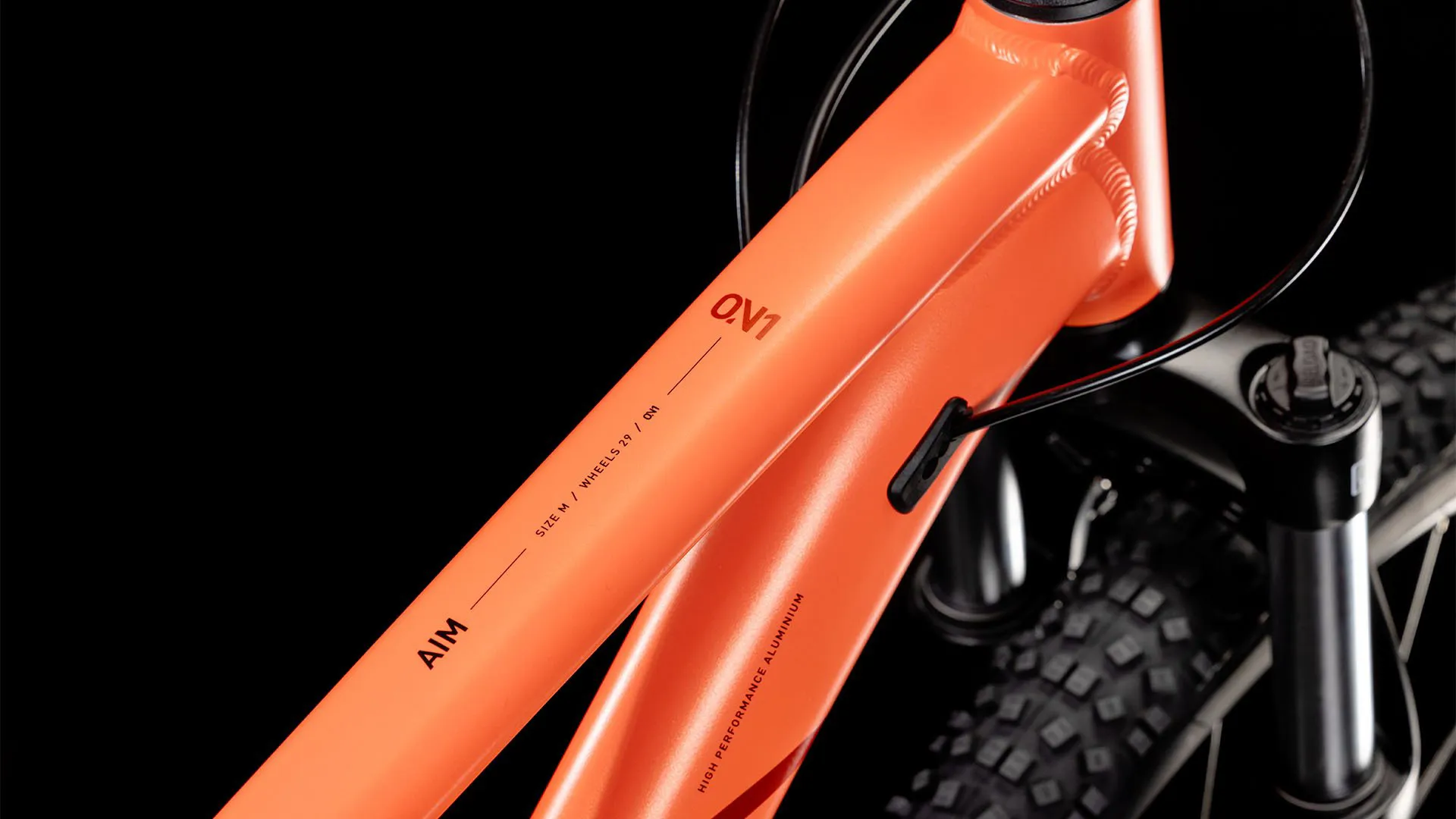 Cube Aim One 27.5/29er 2025 Hardtail Mountain Bike - Tropical/Orange
