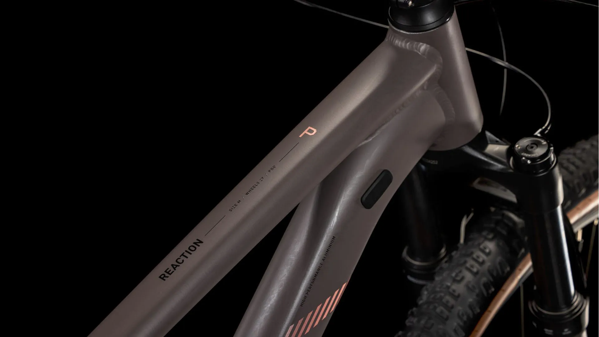 Cube Reaction Pro 27.5/29er 2025 Hardtail Mountain Bike - Cedar/Blush